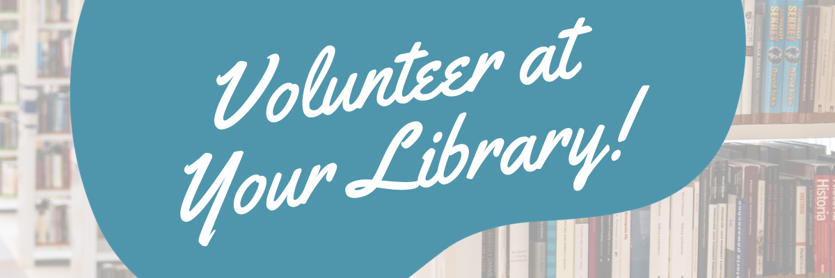 Volunteering | Cecil County Public Library